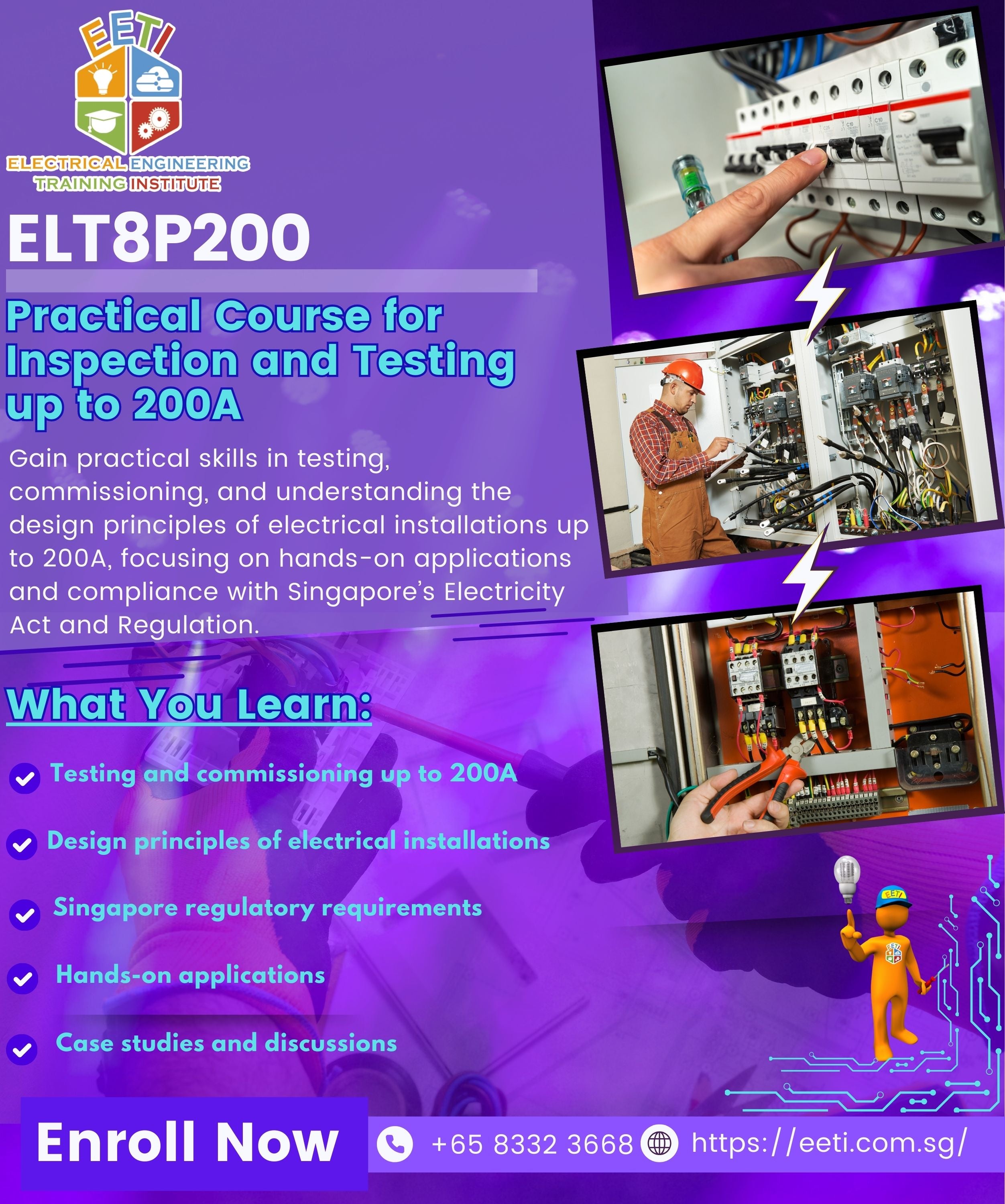 Practical Course for Inspection and Testing up to 200A (ELT8P200 ...